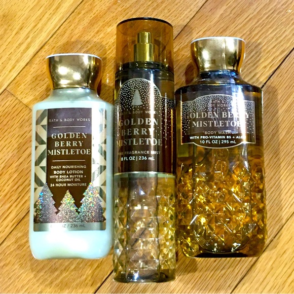 Bath & Body Works | Bath & Body | Nwt Bath Body Works Golden Berry ...